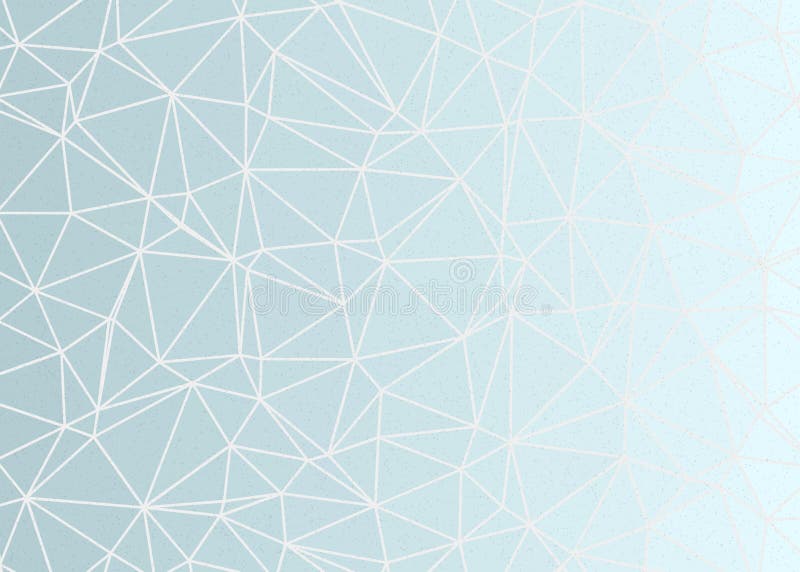 Sky Blue Color Abstract Color Low-Polygones Generative Art Background ...