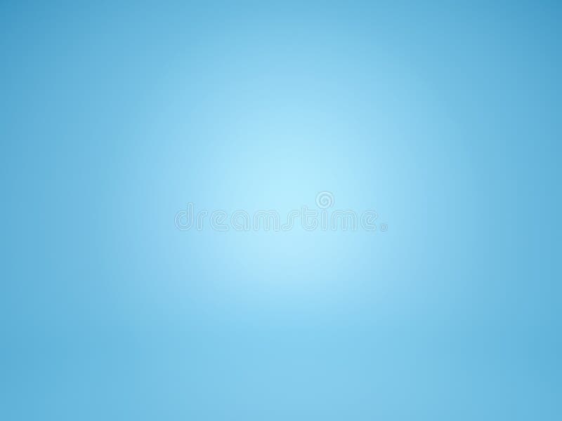 Sky Blue Gradient Background 3D Renderong Image Stock Illustration ...