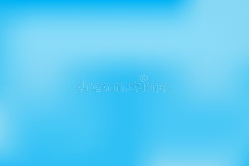 Sky Blue Gradient Background Vector. Blur Wallpaper Stock Vector ...