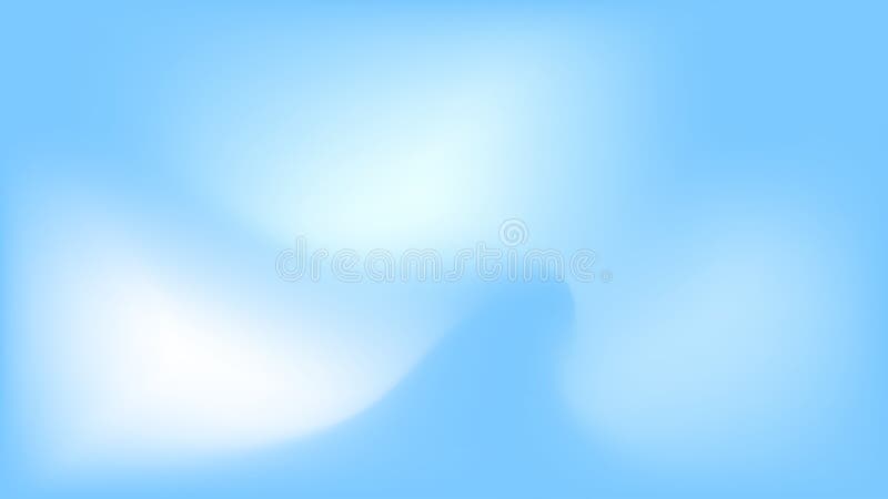 Sky Blue Gradient Vector Background. Abstract Light Blue Gradation ...