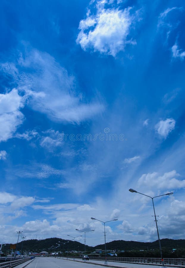 Sky Blue Indigo White Cloud, Deep Blue Sky Stock Image - Image of blue ...