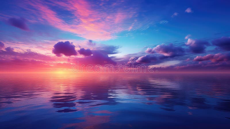 Sky blue light effect stock illustration. Illustration of atmosphere ...