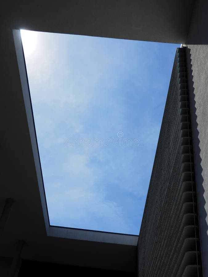 Sky blue rectangle stock photo. Image of modern, design - 115474580