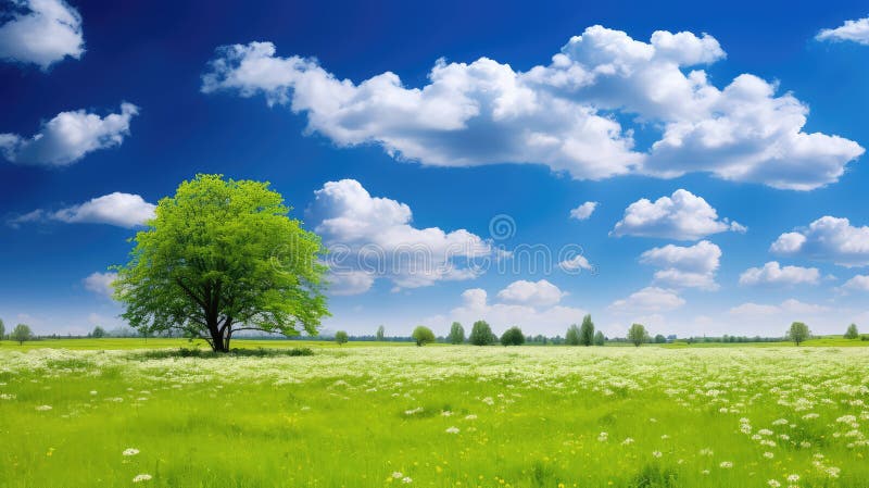 Sky blue spring background stock illustration. Illustration of clear ...