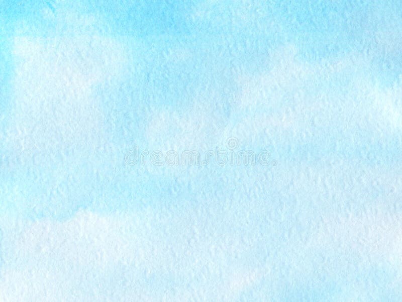 Sky Blue Watercolor Abstract Background. Gradient Fill. Hand Drawn ... Sky Blue Watercolor Abstract Background. Gradient Fill. Hand Drawn ...