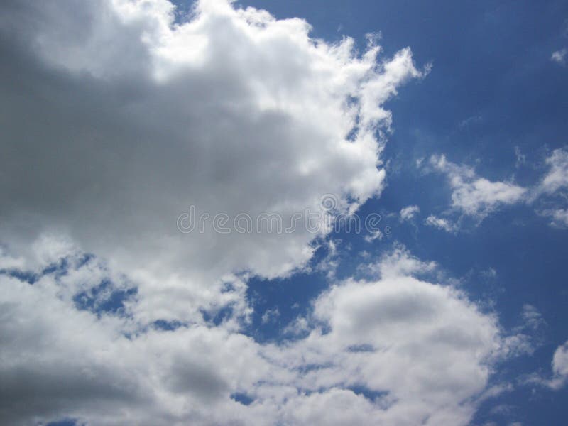 Sky blue and white clouds stock image. Image of spring - 147104629
