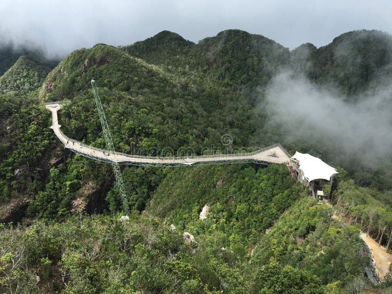 Sky bridge stock image. Image of langkawi, skycab, cabelcar - 108287933