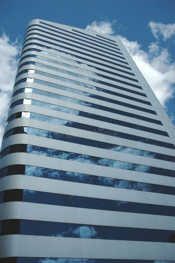 Sky Building stock image. Image of modern, work, reflections - 64839