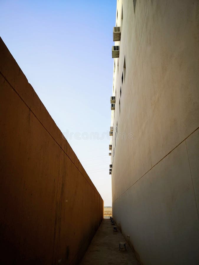 Sky, building, path stock image. Image of building, path - 250604703