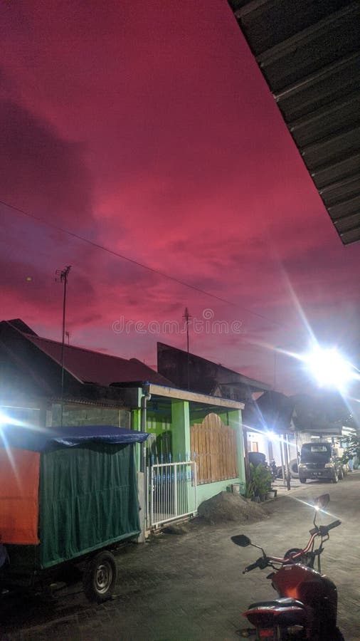 When the Sky Changes Colours... Stock Photo - Image of coloursits ...