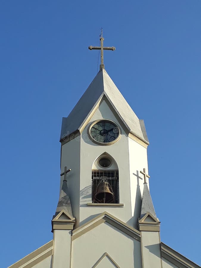 Sky, Church Bell, Steeple, Building Stock Photo - Image of tower, roof ...