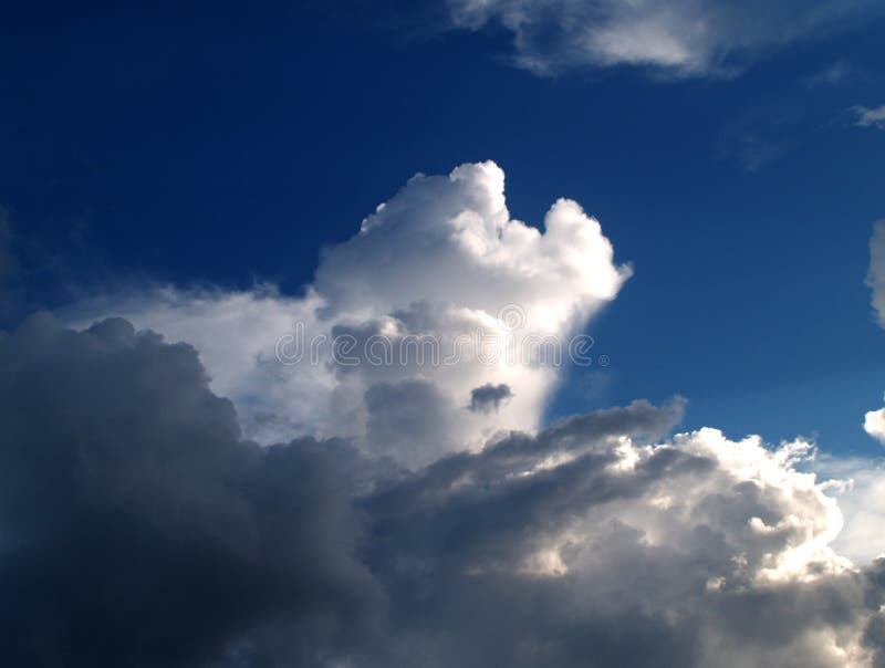 Stratocumulus Clouds - Stormy Weather Stock Photo - Image of ...