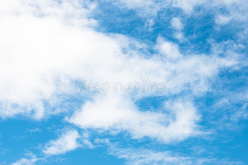 Sky and Cloud in the Beautiful Day Stock Image - Image of weather ...
