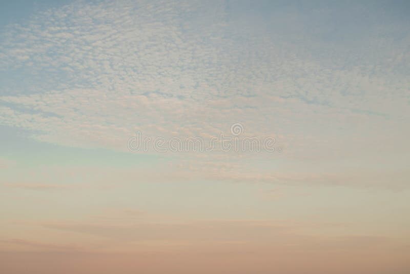 Sky and Cloud in Bright Rainbow Colors and Colorful Smooth Sky in Dusk ...