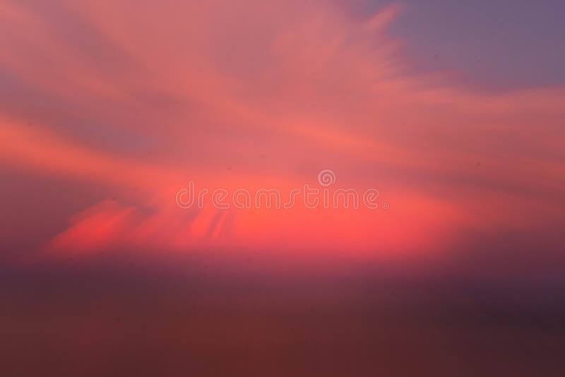 Sky and Cloud in Bright Rainbow Colors and Colorful Smooth Sky in Dusk ...
