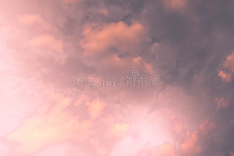 Sky with Cloud and Empty Area for Text. Concept Nature for Presentation ...