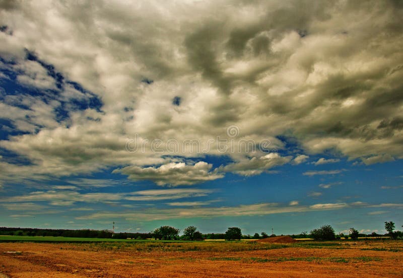 Sky, Cloud, Grassland, Field Picture. Image: 129937100