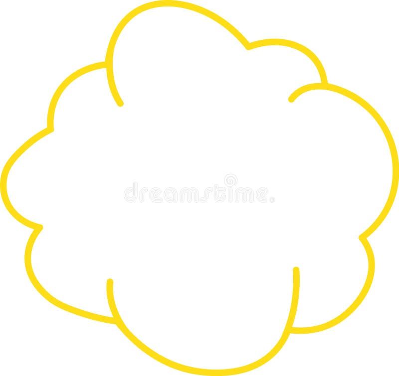 Cloud Outline Stock Illustrations – 182,824 Cloud Outline Stock ...