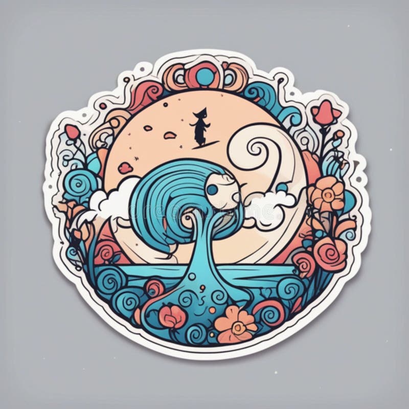 Sky Cloud Pics Abstract Graphic Illustrations Stock Illustration ...