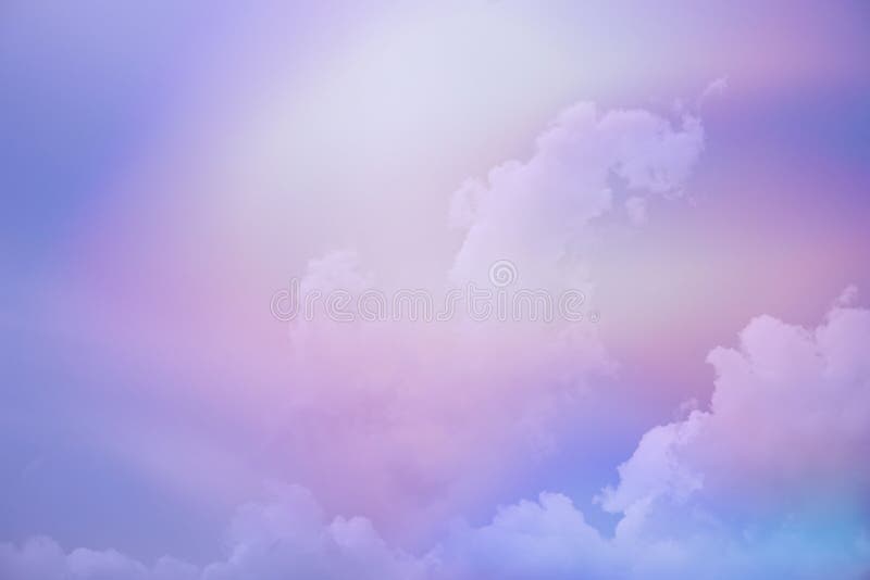 Sky and Clouds Abstract Natural Background with Color Filters Stock ...