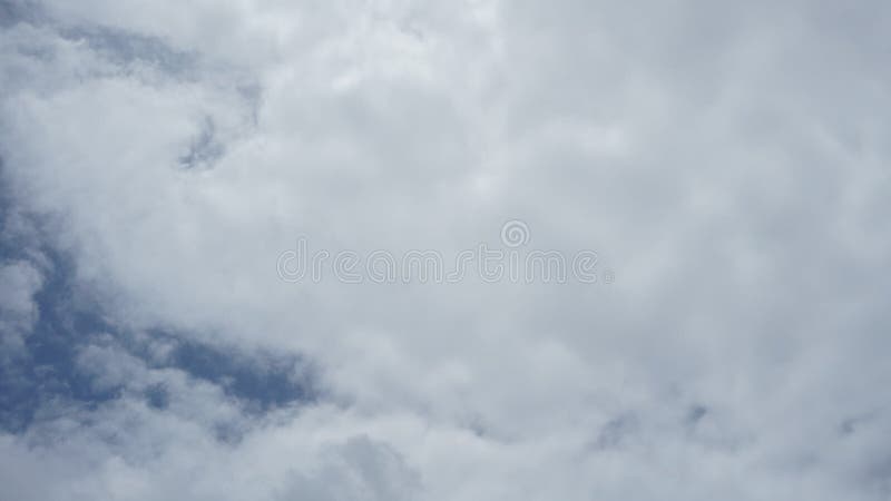 Time Lapse Blue Sky Background with White Clouds Stock Video - Video of ...