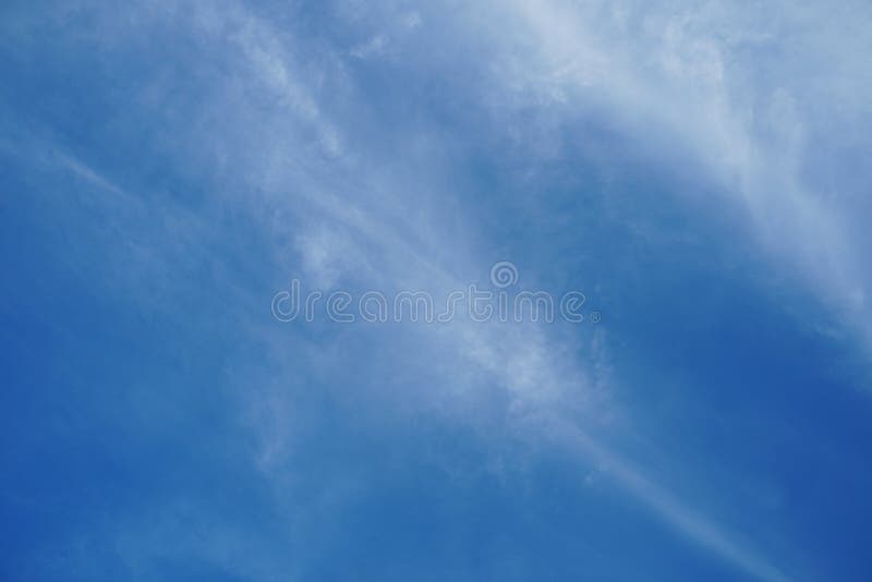 Blue sky with white clouds stock photo. Image of sunny - 207645274