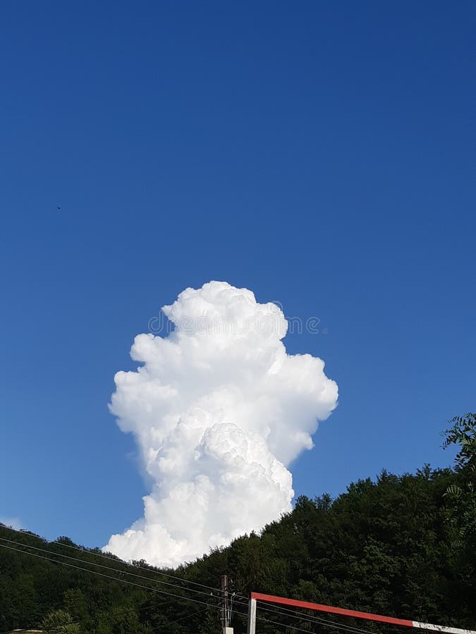 Beautiful shaped cloud stock photo. Image of beautiful - 249815182