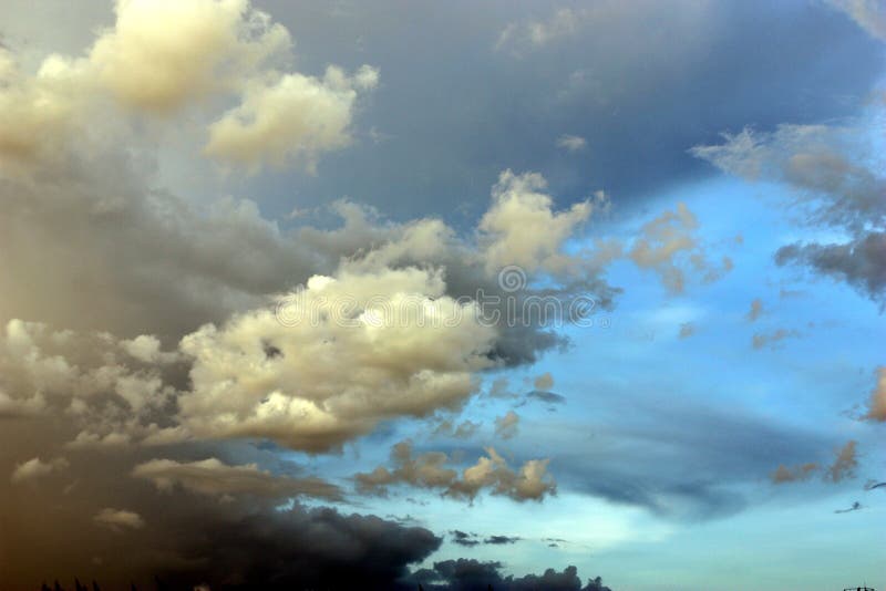 Sky stock image. Image of natural, daylight, color, cloud - 83592841