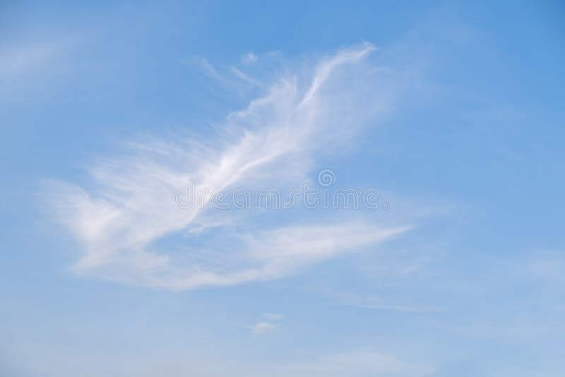 Sky Clouds, Blue Fluffy Clean, Clear Cloudscape Beautiful White, Bright ...