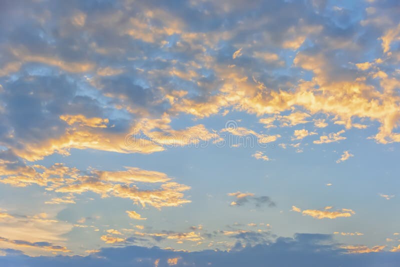 Sky Texture for Illustration, 3D Rendering, Digital Art. Stock Image ...