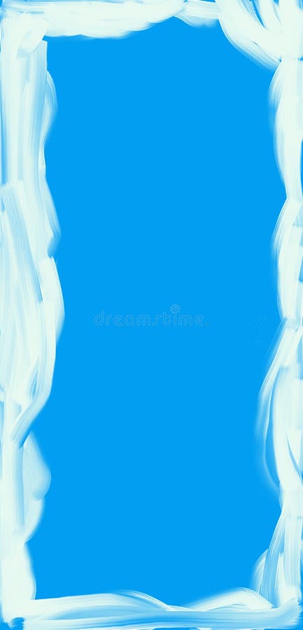 Sky with Clouds, Frame, Background, Stock Vector - Illustration of text ...