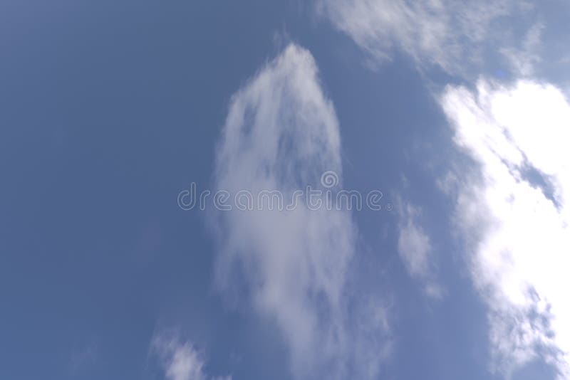Sky with Clouds in Motion. Nice 3D Rendering Stock Illustration ...