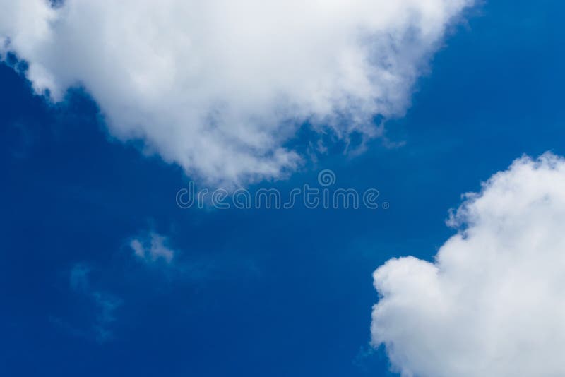 The Sky with Clouds Moving with the Wind. Stock Image - Image of blue ...