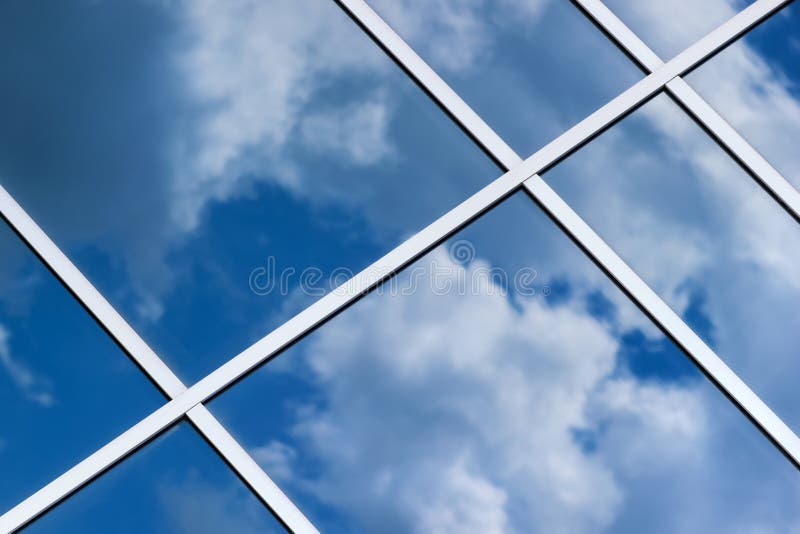 Clouds reflection stock photo. Image of light, reflective - 45135372