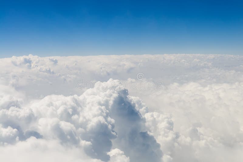 Sky and Clouds Stratosphere Stock Photo - Image of cloudscape, climate ...