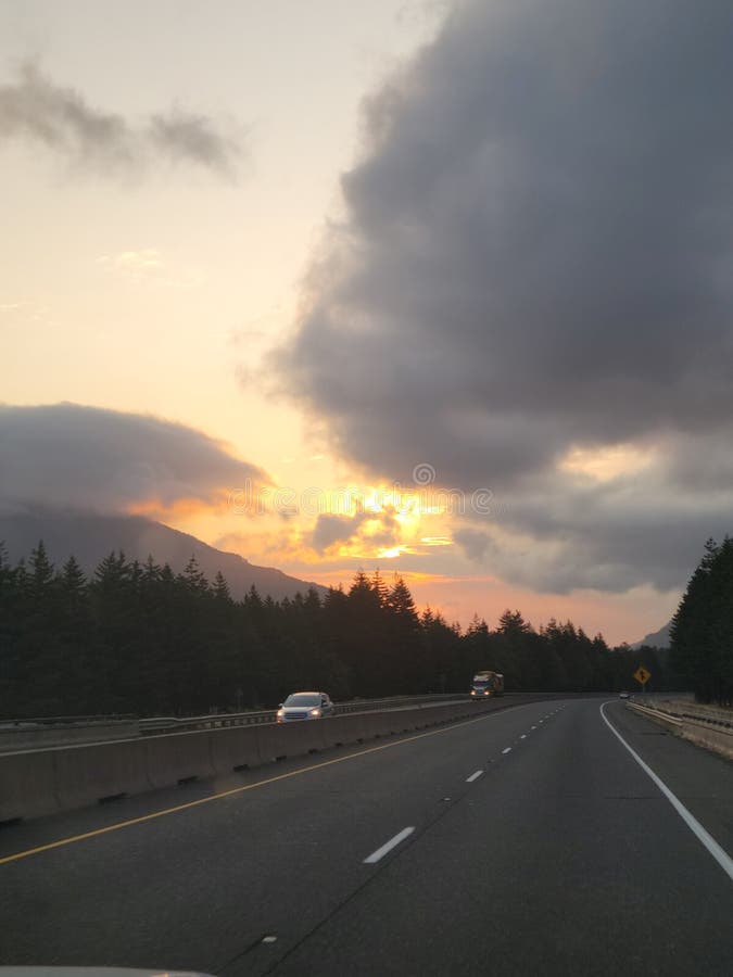 Sky Clouds Sun Tree Hill Sun Stock Photo - Image of bonfire, campfire ...