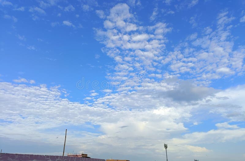 Sky_clouds stock photo. Image of wind, surface, upward - 255461968