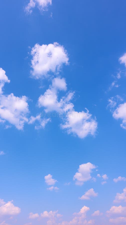 Sky with Clouds - Vertical Background Stock Image - Image of background, climate: 263771369