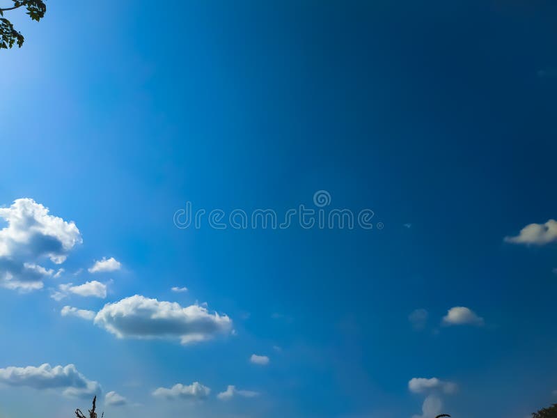 Sky Cloud Blue Background Panorama, Beautiful White, Bright Weather ...