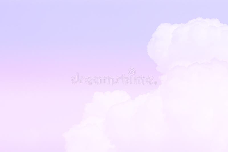 Sky and Cloudy with Beautiful Purple Color Background.Subtle Background ...