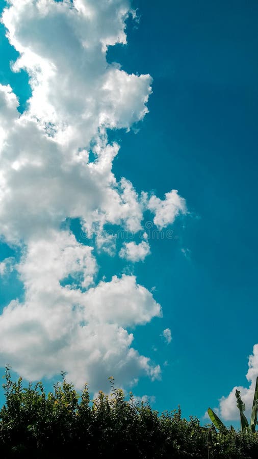 Sky Cloudy Light Blue Cloud Stock Photo - Image of horizon, aqua: 283407296