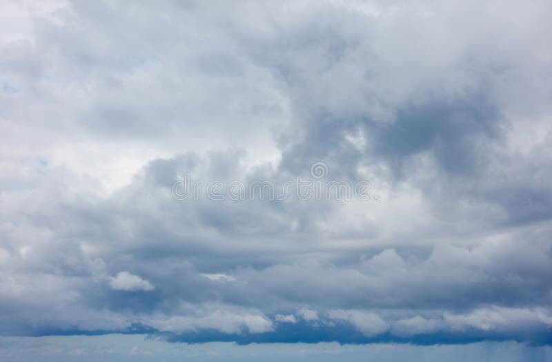 The Sky is Cloudy and the Sun is Not Visible Stock Photo - Image of ...