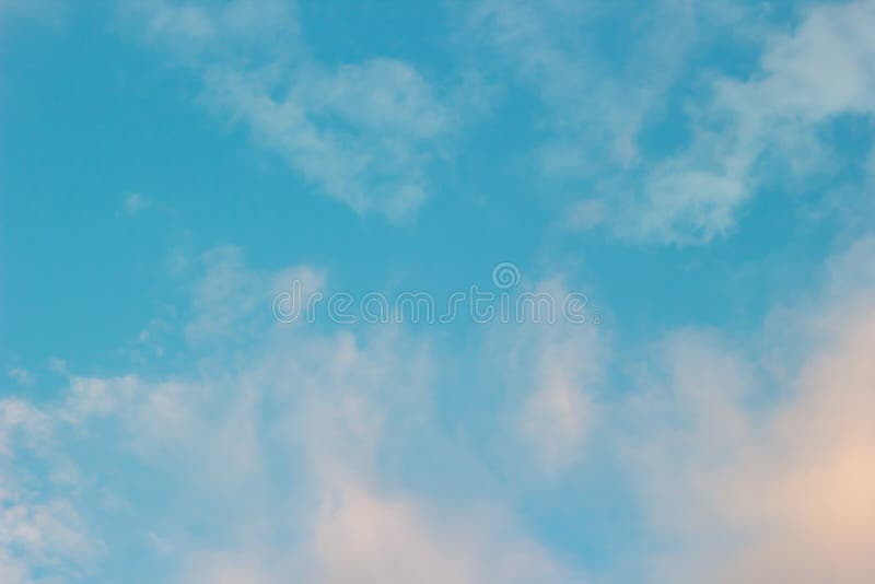 Sky with Color Gradient Cloudy Stock Image - Image of beautiful ...