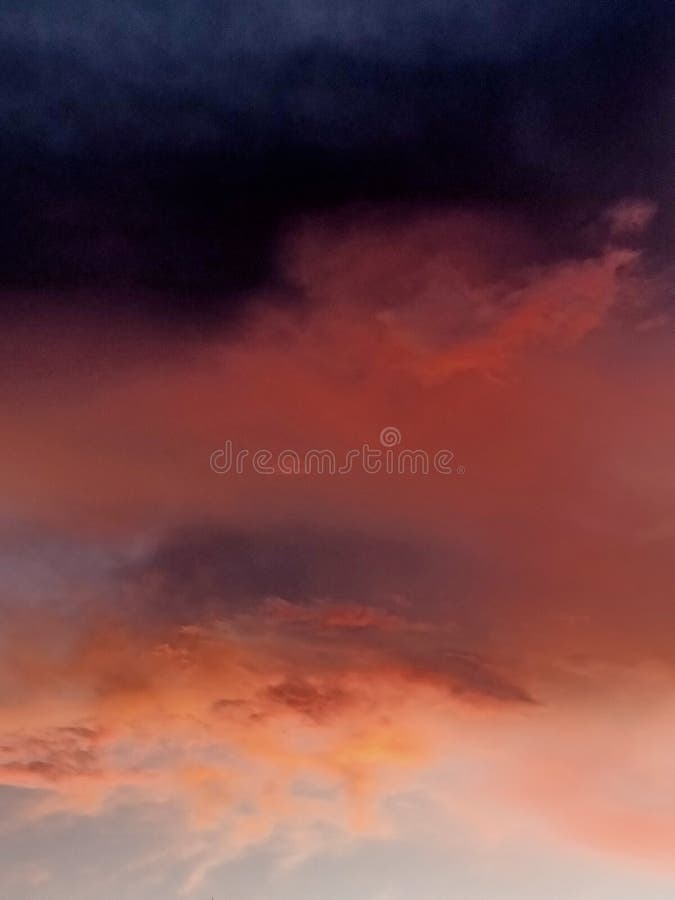 Sky color layer stock image. Image of layer, sunset - 267244705