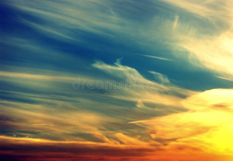 Sky colours stock photo. Image of fire, colour, sunrise - 46021406