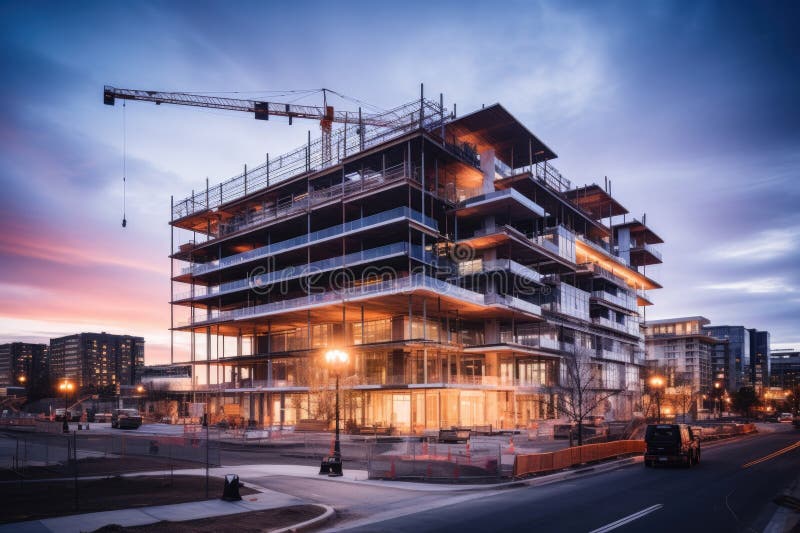 Sky Concrete Structure Construction Engineering Business Architecture ...