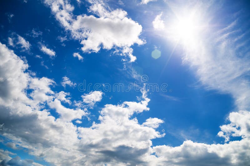 Sky daylight. stock photo. Image of design, rays, space - 31855508