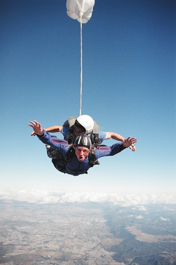 Free Fall Sky Dive stock image. Image of military, skydive - 6994961