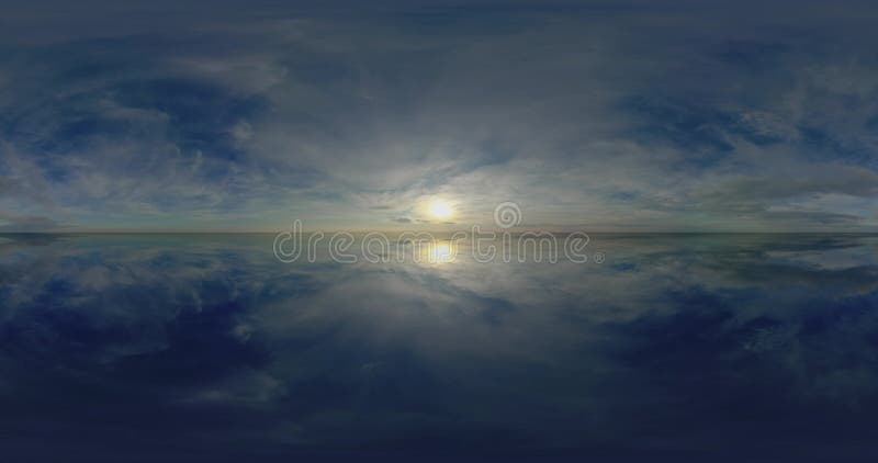 Sky 360 Equirectangular Hdr Spherical Mirror, Panoramic Clouds ...
