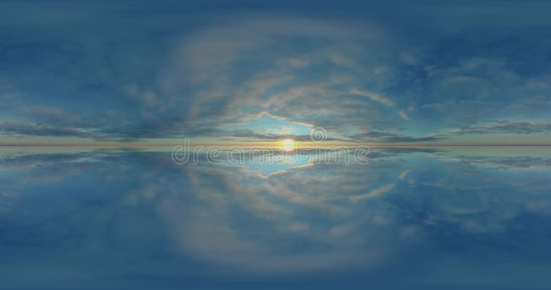 Sky 360 Equirectangular Hdr Spherical Mirror, Panoramic Clouds ...